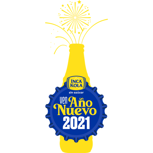 Sticker Maker - Inca Kola - Ven año nuevo 2021
