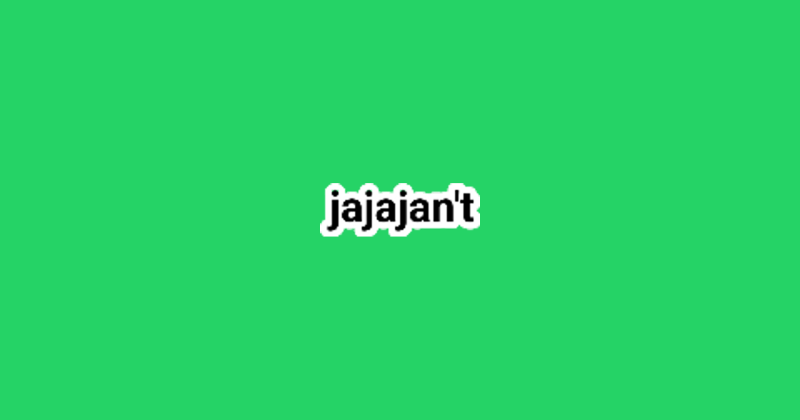 Sticker Maker - jajajan't
