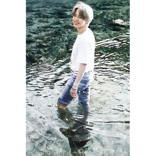 Sticker Maker - Jimin, Life goes on