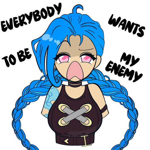 Sticker Maker - Jinx Arcane