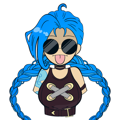 Sticker Maker - Jinx Arcane