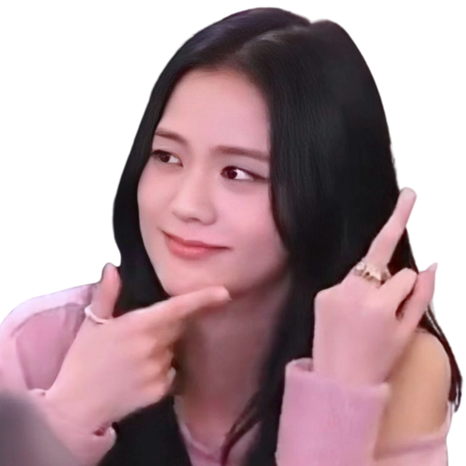 Sticker Maker - Jisoo Iconic Meme