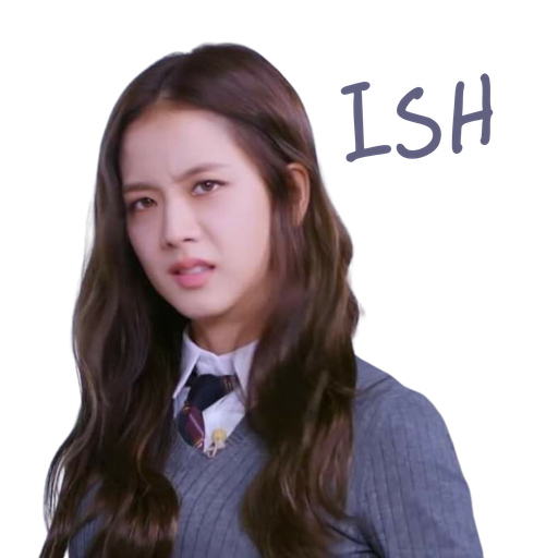 Sticker Maker - Jisoo Iconic Meme