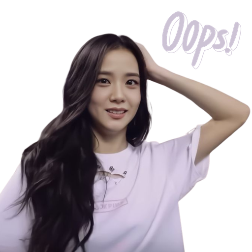 Sticker Maker - Jisoo Iconic Meme