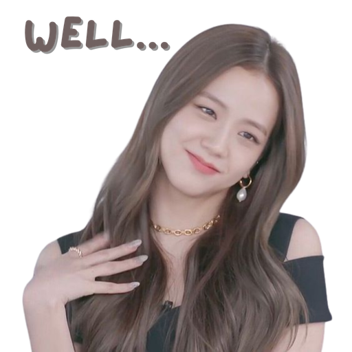 Sticker Maker - Jisoo Iconic Meme