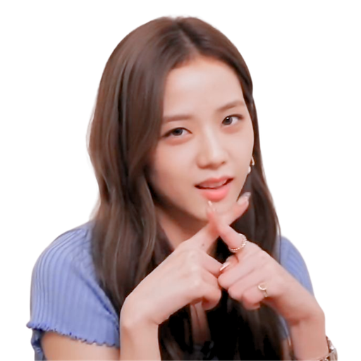 Sticker Maker - Jisoo Iconic Meme