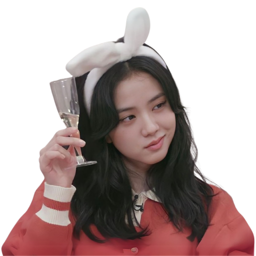 Sticker Maker - Jisoo Iconic Meme