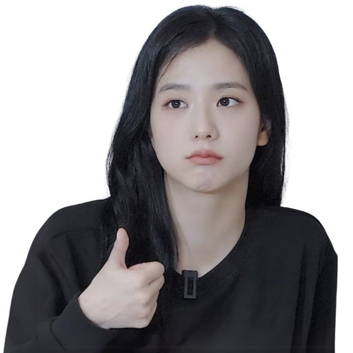 Sticker Maker - Jisoo Iconic Meme