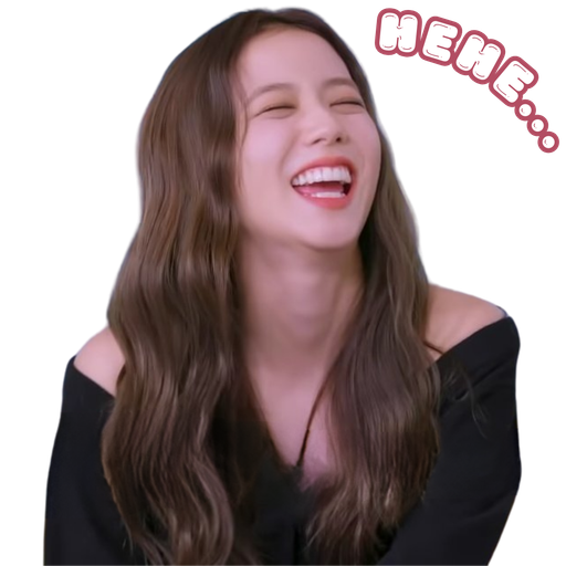 Sticker Maker - Jisoo Iconic Meme