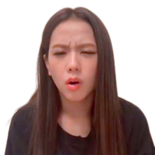 Sticker Maker - Jisoo Iconic Meme