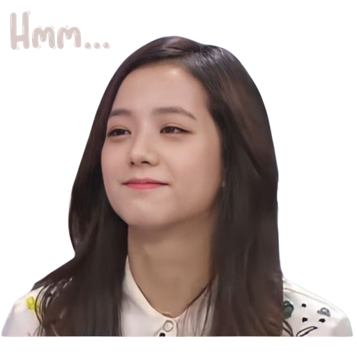 Sticker Maker - Jisoo Iconic Meme