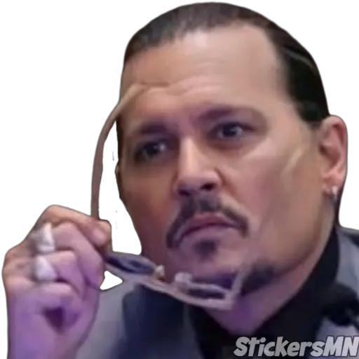 Sticker Maker - Johnny Depp Vs Amber Heard
