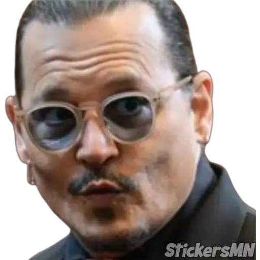 Sticker Maker - Johnny Depp Vs Amber Heard