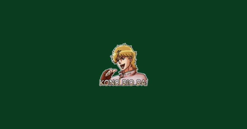Sticker Maker - JoJo's Bizzare Adventure