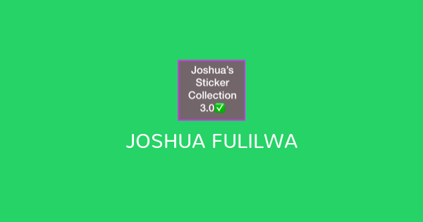 Sticker Maker - Joshua’s Sticker Collection 3.0