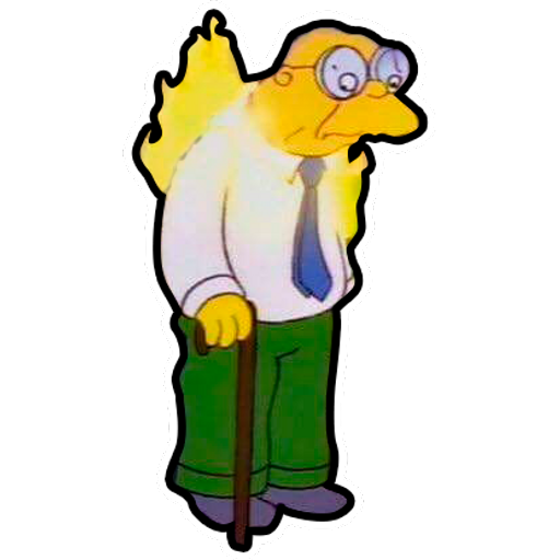 Sticker Maker - Juan Topo / Hans Moleman
