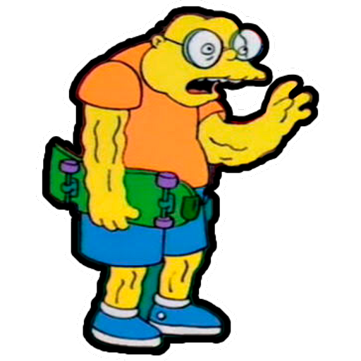 Sticker Maker - Juan Topo / Hans Moleman