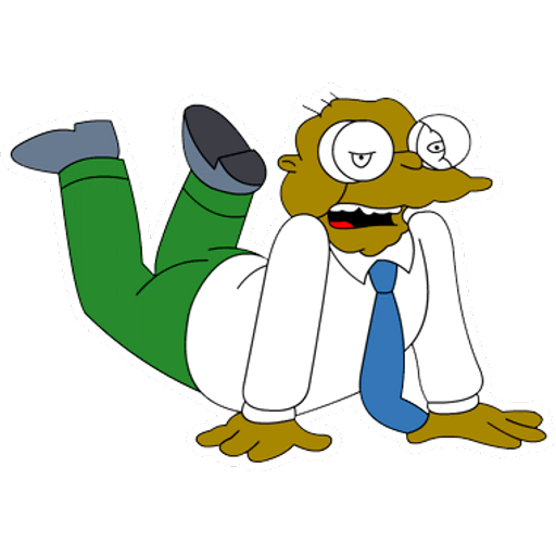 Sticker Maker - Juan Topo / Hans Moleman