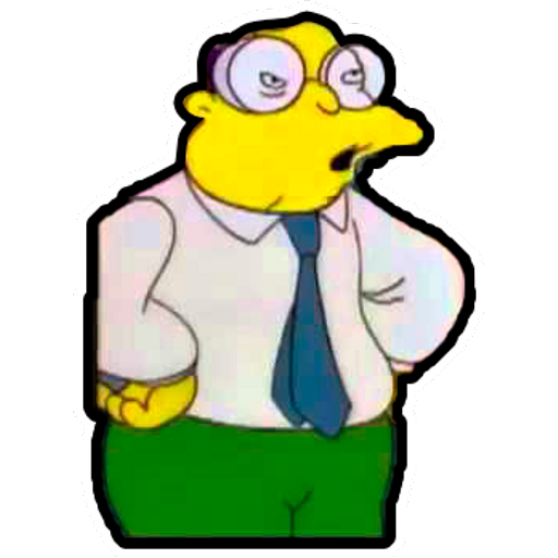 Sticker Maker - Juan Topo / Hans Moleman