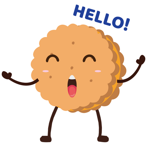 Sticker Maker - Static Julie's Biscuits Sticker