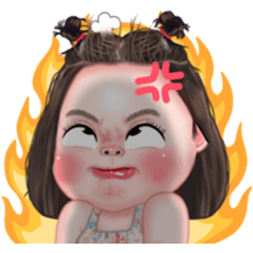 Sticker Maker - Kai Cha-om So Cute (ENG)
