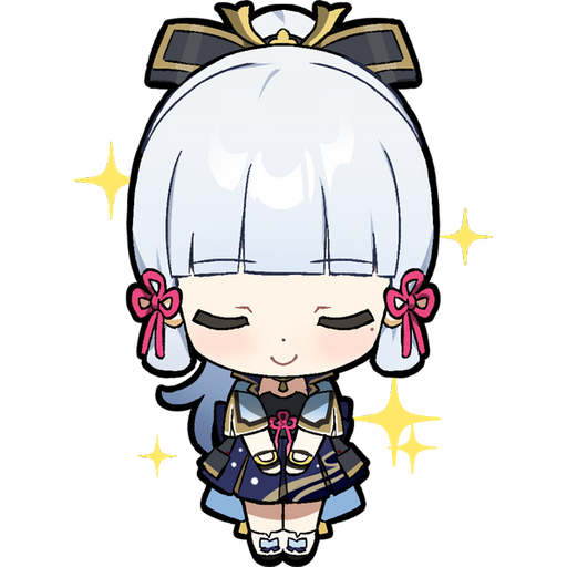 Sticker Maker - Genshin Kamisato Ayaka
