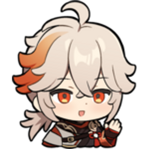 Sticker Maker - Kazuha Genshin