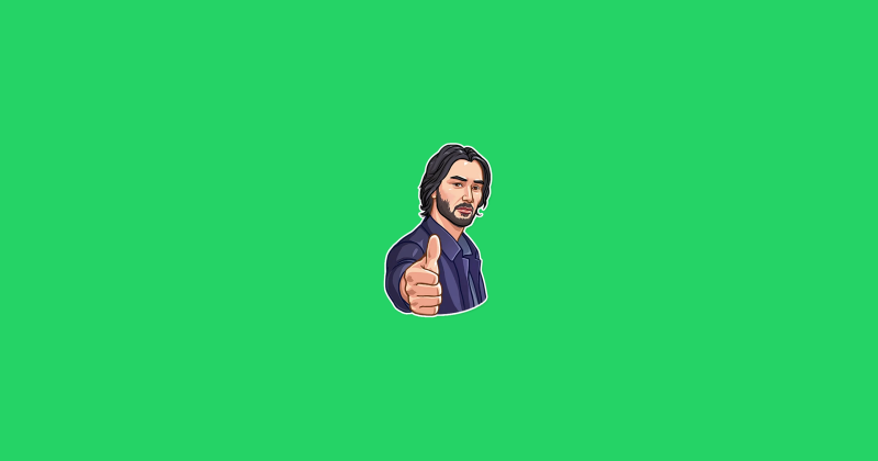Sticker Maker - Keanu Reeves