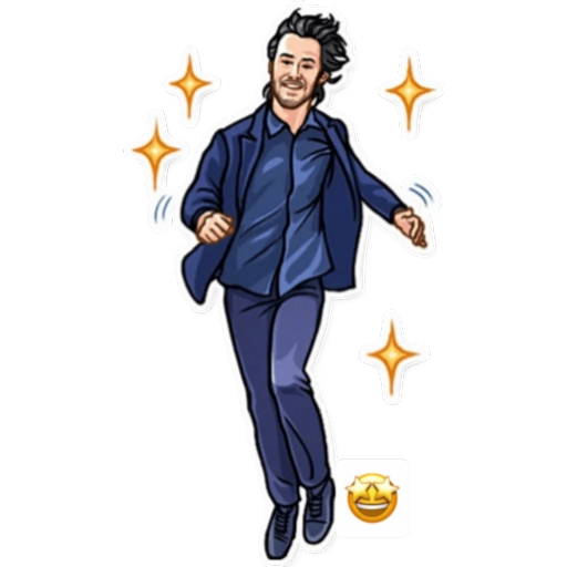 Sticker Maker - Keanu Reeves X