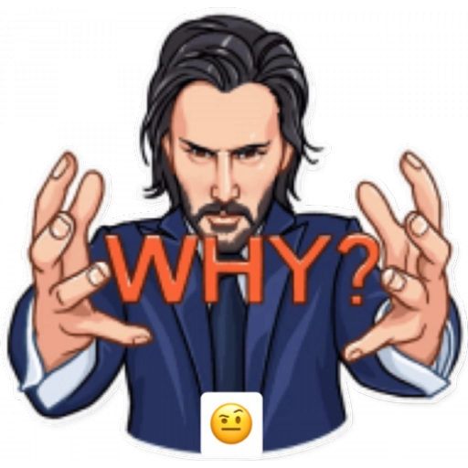 Sticker Maker - Keanu Reeves X