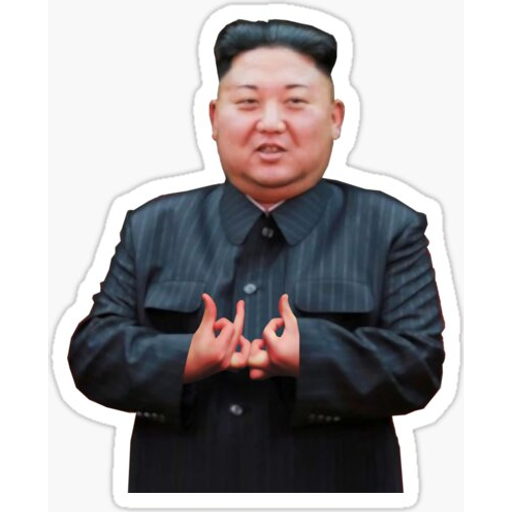Sticker Maker - Kim Jong Un