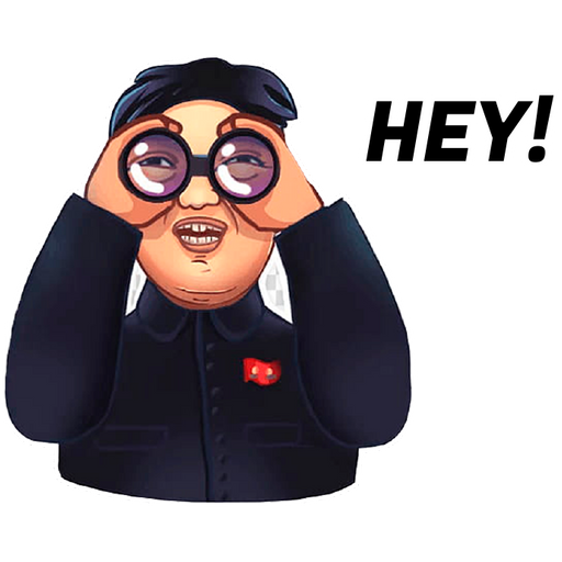 Sticker Maker - Kim Jong Un