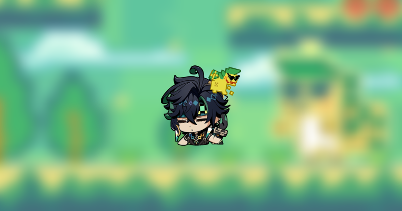 Sticker Maker - Kinich Genshin Impact