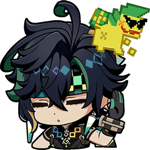 Sticker Maker - Kinich Genshin Impact