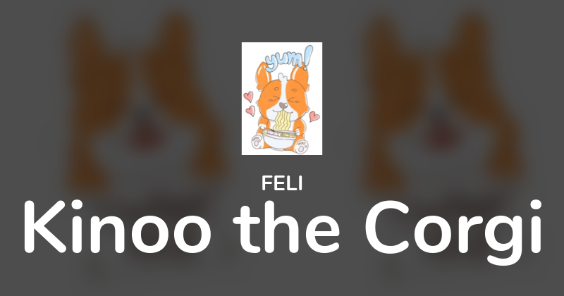 Sticker Maker - Kinoo the Corgi