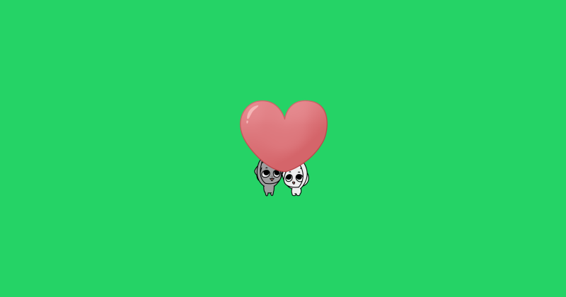 Sticker Maker - Kkamang couple5