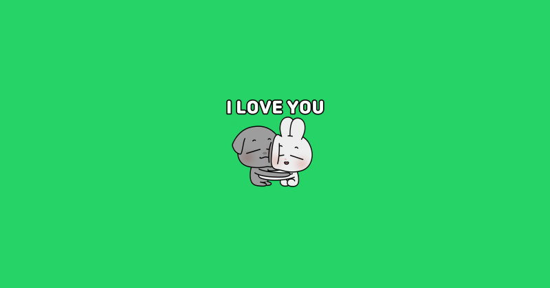 Sticker Maker - Kkamang couple6