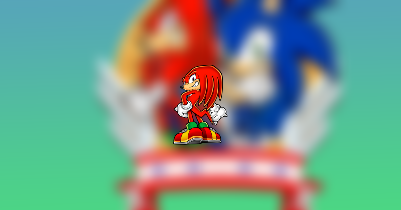 Sticker Maker - Knuckles and Sonic Sticker pack