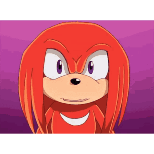 Sticker Maker - Knuckles and Sonic Sticker pack