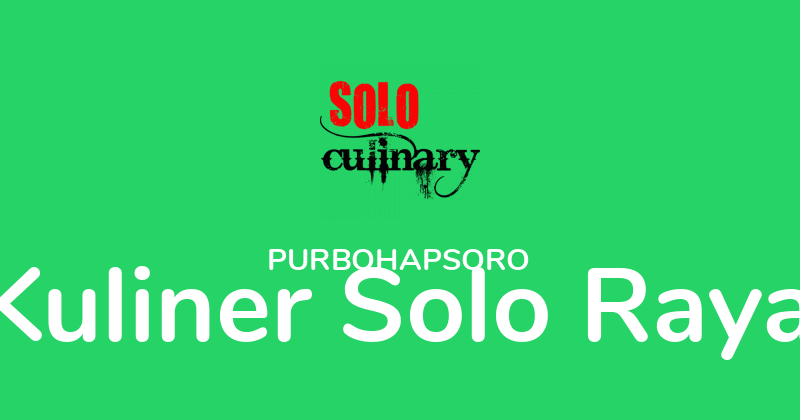 Sticker Maker - Kuliner Solo Raya