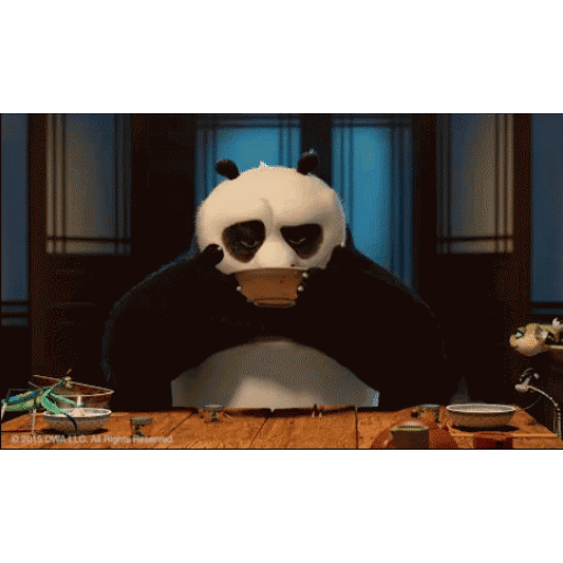 Sticker Maker - Kung fu Panda 🐼