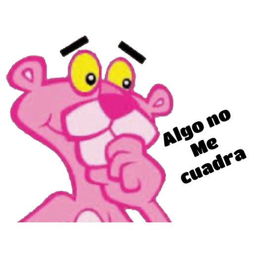 Sticker Maker - La pantera rosa