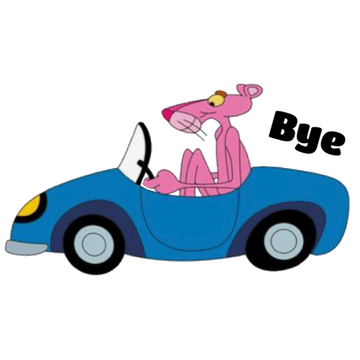Sticker Maker - La pantera rosa