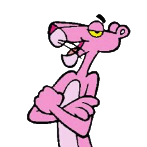 Sticker Maker - La pantera rosa