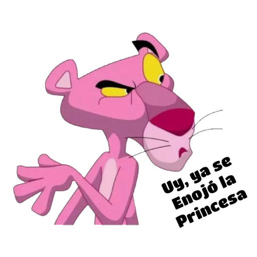Sticker Maker - La pantera rosa