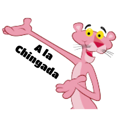 Sticker Maker - La pantera rosa