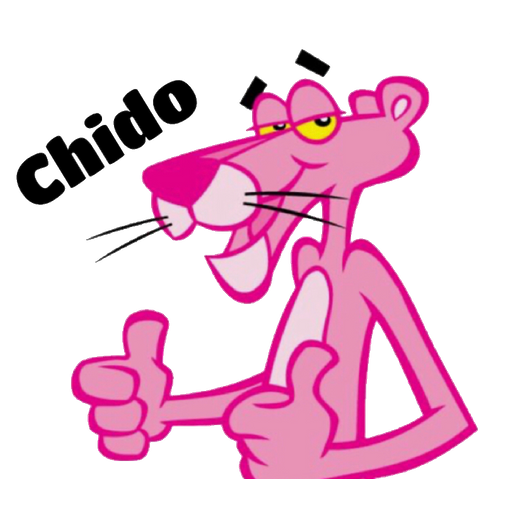 Sticker Maker - La pantera rosa