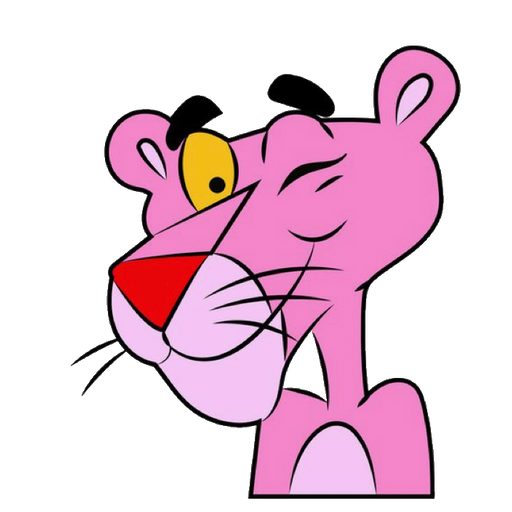 Sticker Maker - La pantera rosa