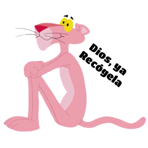 Sticker Maker - La pantera rosa