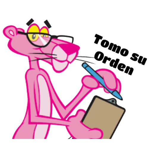 Sticker Maker - La pantera rosa
